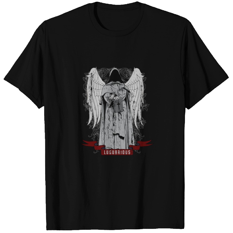 Gothic Angel with wings T Shirts | ID 13479210 by Big Boi | Printblur