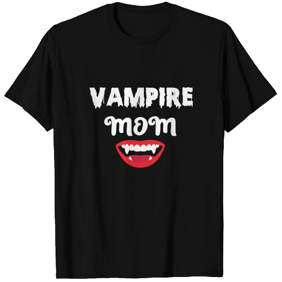 Vampire Mom Halloween T Shirts | ID 14879194 by Big Boi | Printblur