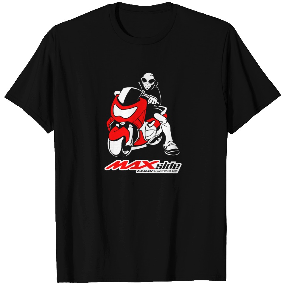 Motorcycle Yamaha Nmax Rider T Shirts | ID 15585141 by Big Boi | Printblur