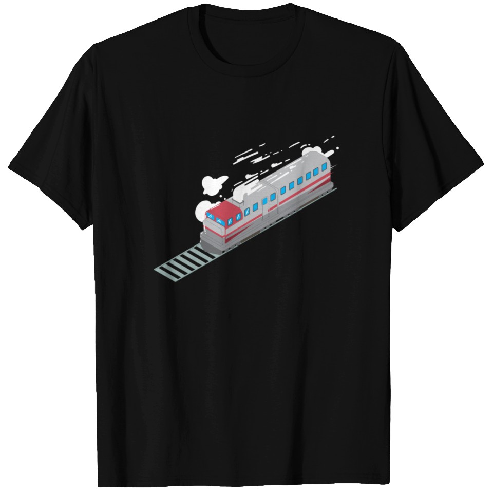 Trains Steam Engine Railroad T Shirts | ID 13000139 by Big Boi | Printblur