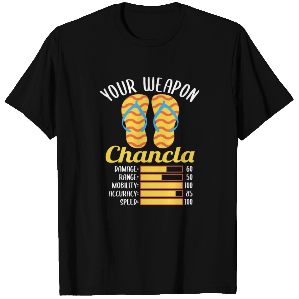 Your weapon la chancla Latino Mexican Mom Spanish T Shirts | ID ...