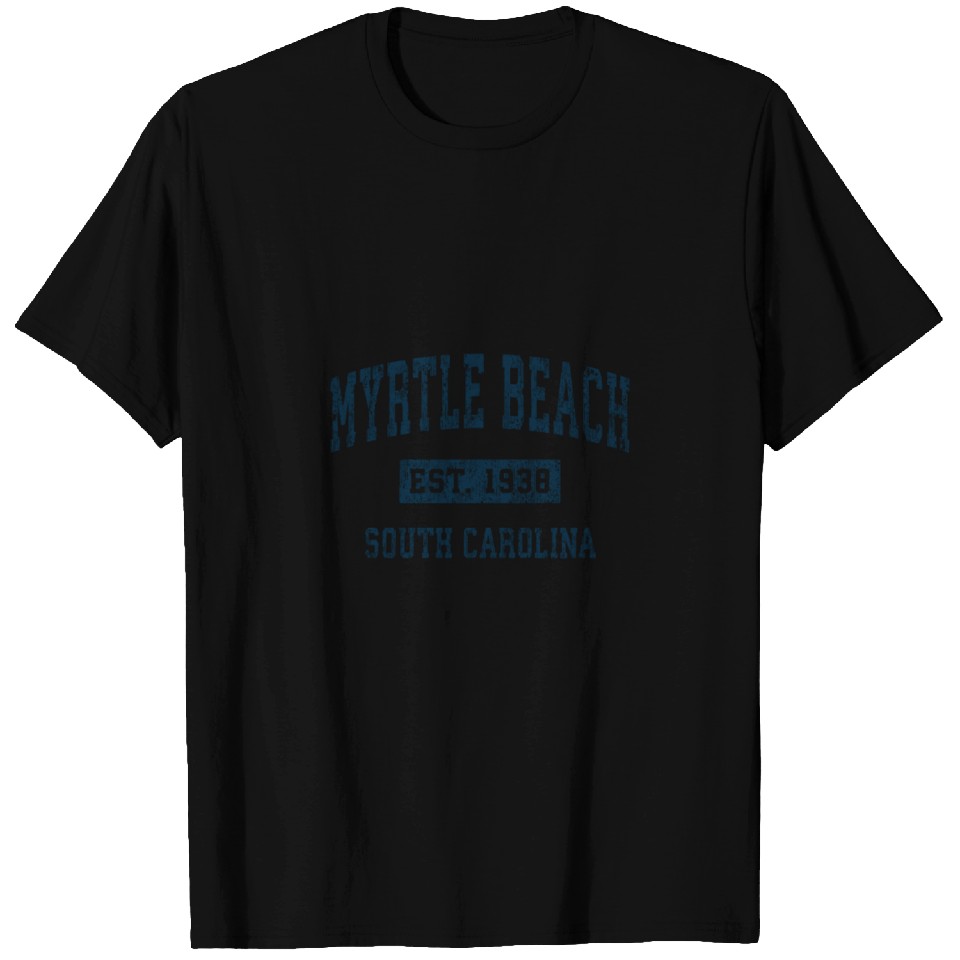 Myrtle Beach South Carolina Sc Vintage Sports Desi T Shirts | ID ...
