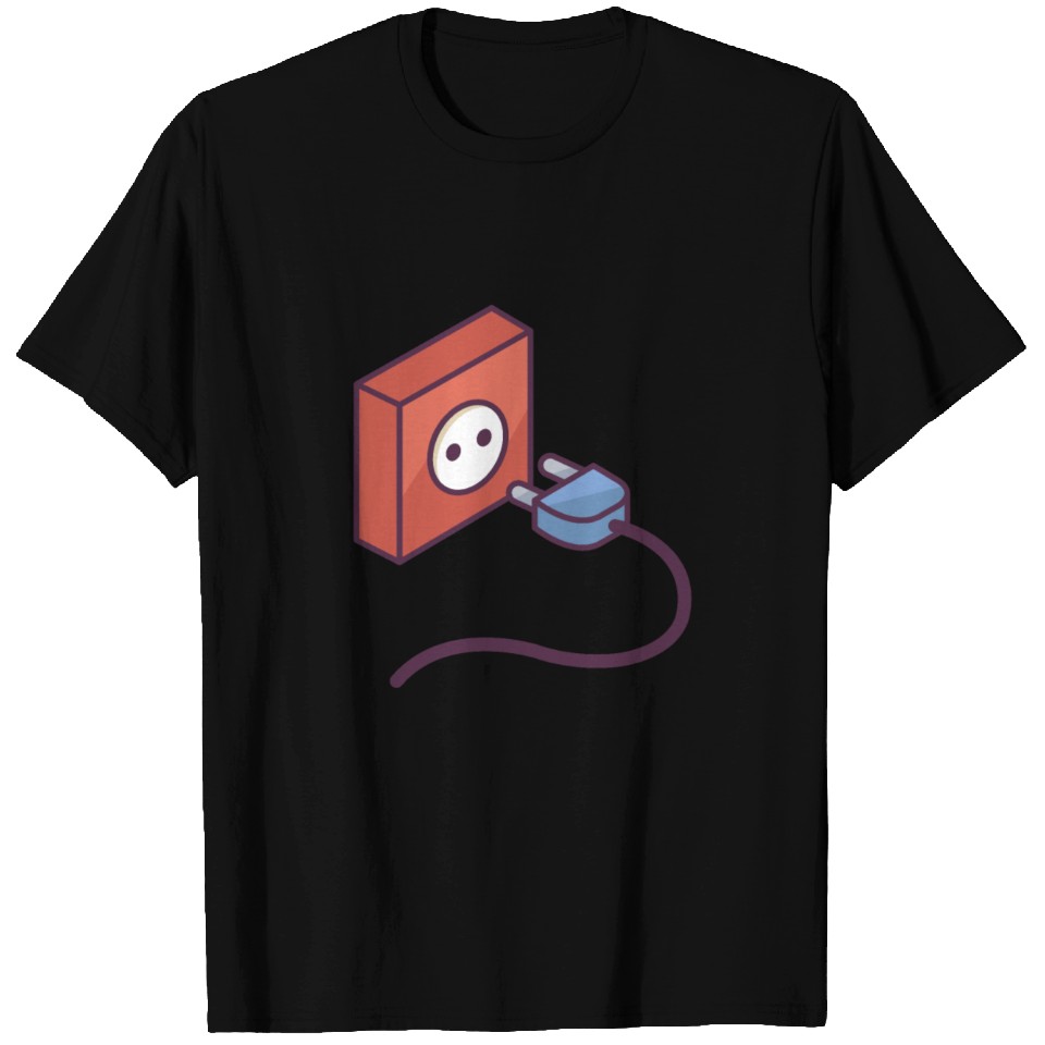 Electrician and It's socket T Shirts | ID 12997250 by Loantruong ...