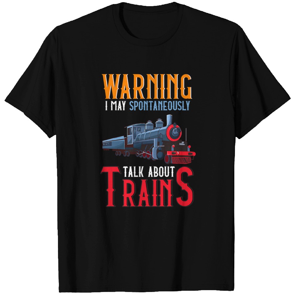Train For Men Kids Boys Locomotive Train Lover T Shirts | ID 15453522 ...