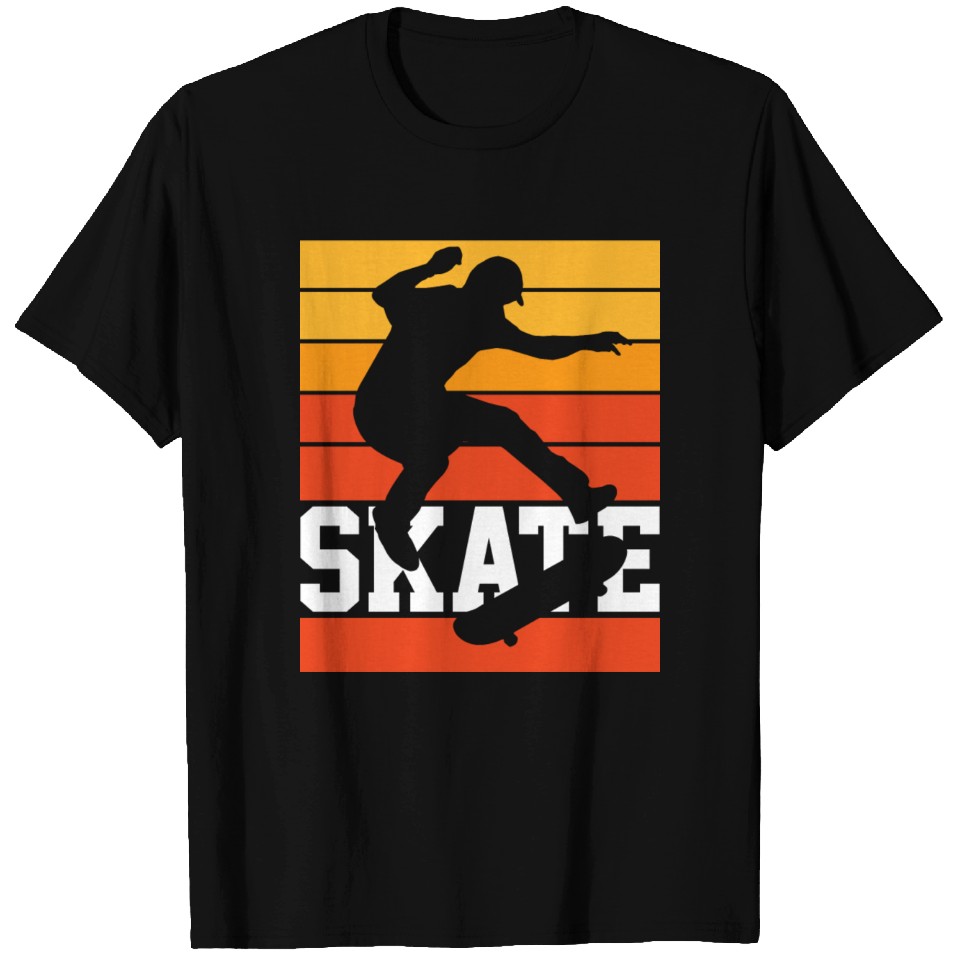 Skating Skate Skater Vintage T Shirts | ID 13832593 by Big Boi | Printblur