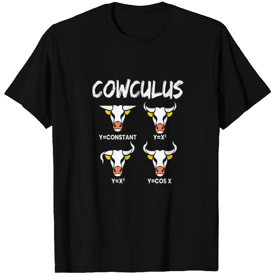 Cowculus Math Physics Cows Cow T Shirts | ID 16698606 by Big Boi ...