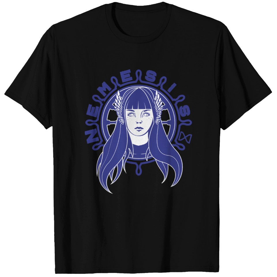 The official and timeless logo of the Nemesis Coll T Shirts | ID ...