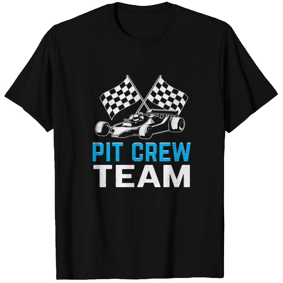 Pit Crew Team Race Car Racing T Shirts | ID 13452288 by Big Boi | Printblur