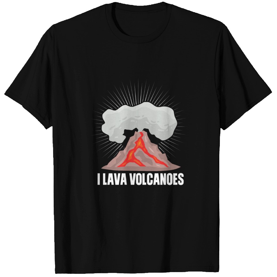 Cool Volcano Design T Shirts | ID 13673515 by Big Boi | Printblur