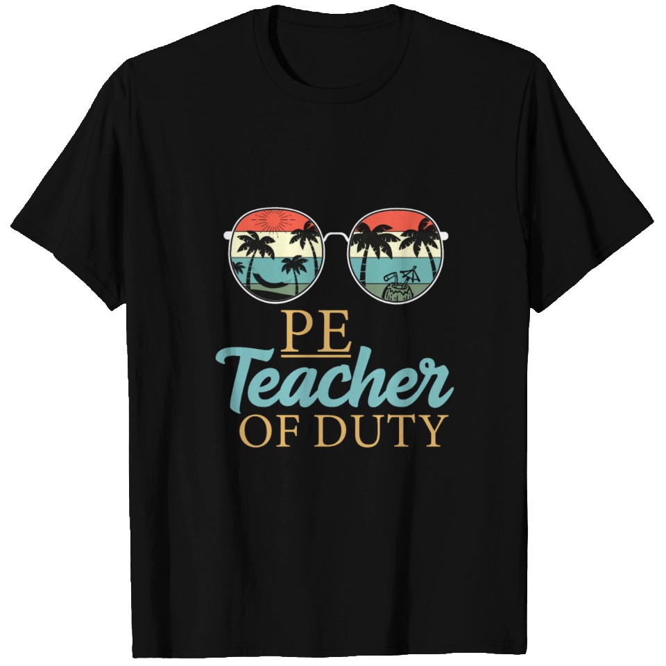 PE Physical Education Teacher Of Duty Sunglasses S T Shirts | ID ...