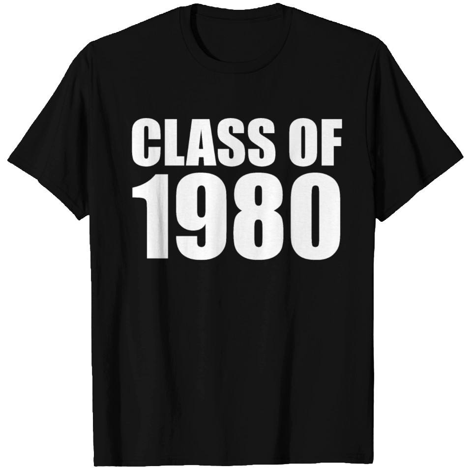 Class of 1980 - Graduation T Shirts | ID 14437002 by Big Boi | Printblur