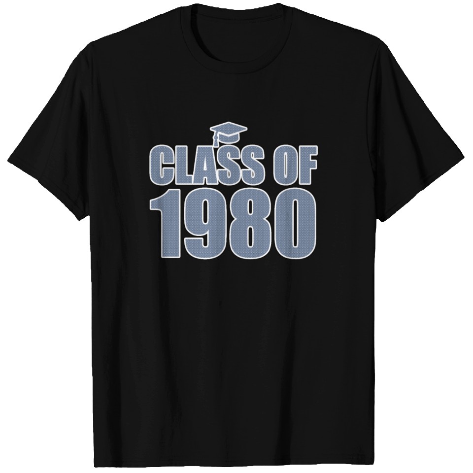 Class of 1980 - Graduation T Shirts | ID 14437129 by | Printblur