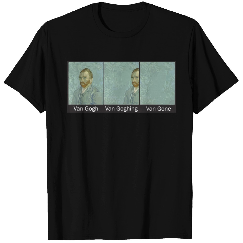 Funny Van Gogh Van Goghing Van Gone Funny Meme Kid T Shirts | ID ...