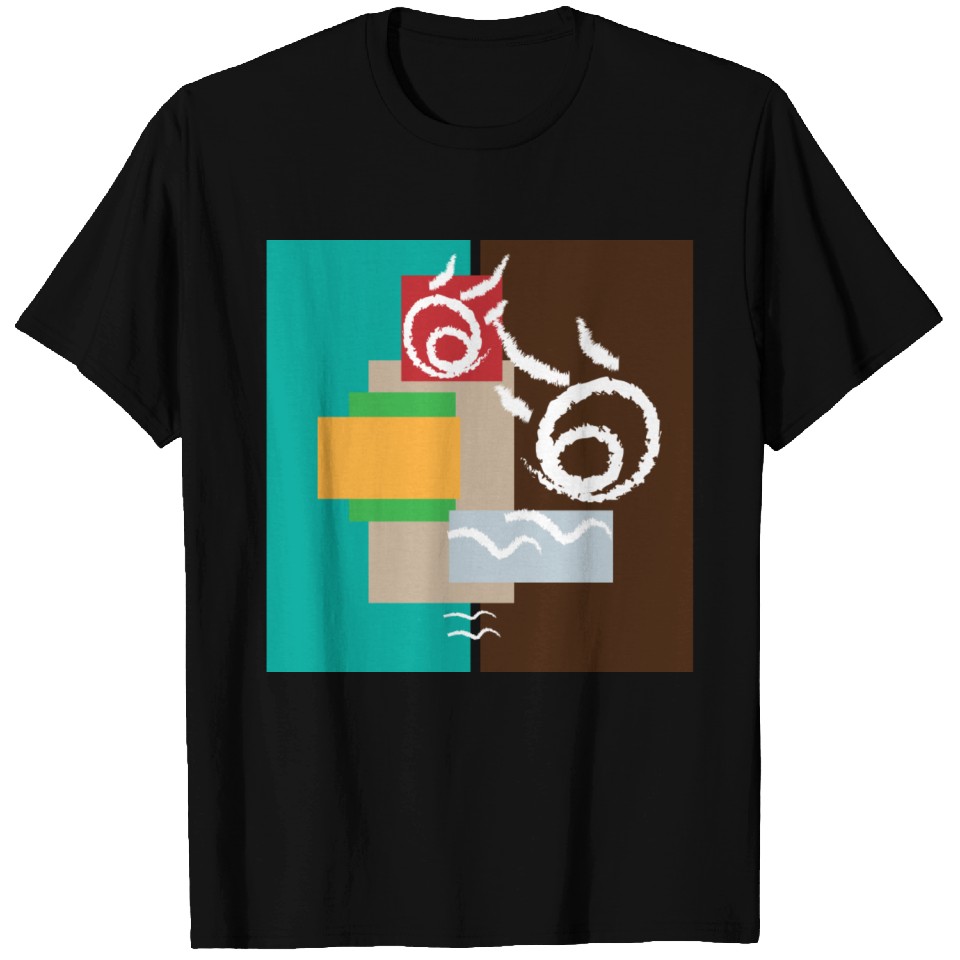 Colorful abstract Art Design T Shirts | ID 14527310 by Loantruong ...