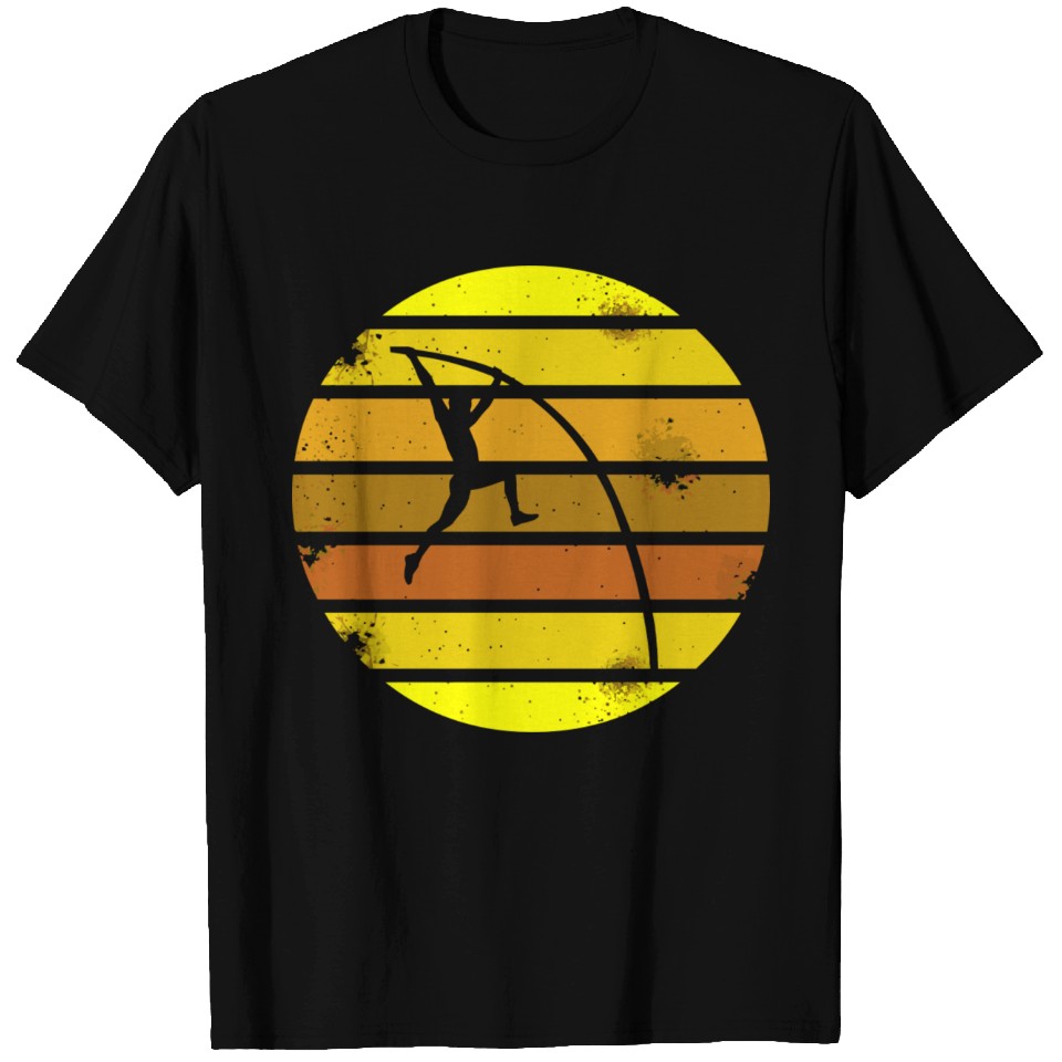 Pole Vault Retro Pole Vaulter Vaulting Gift T Shirts | ID 13324026 by ...