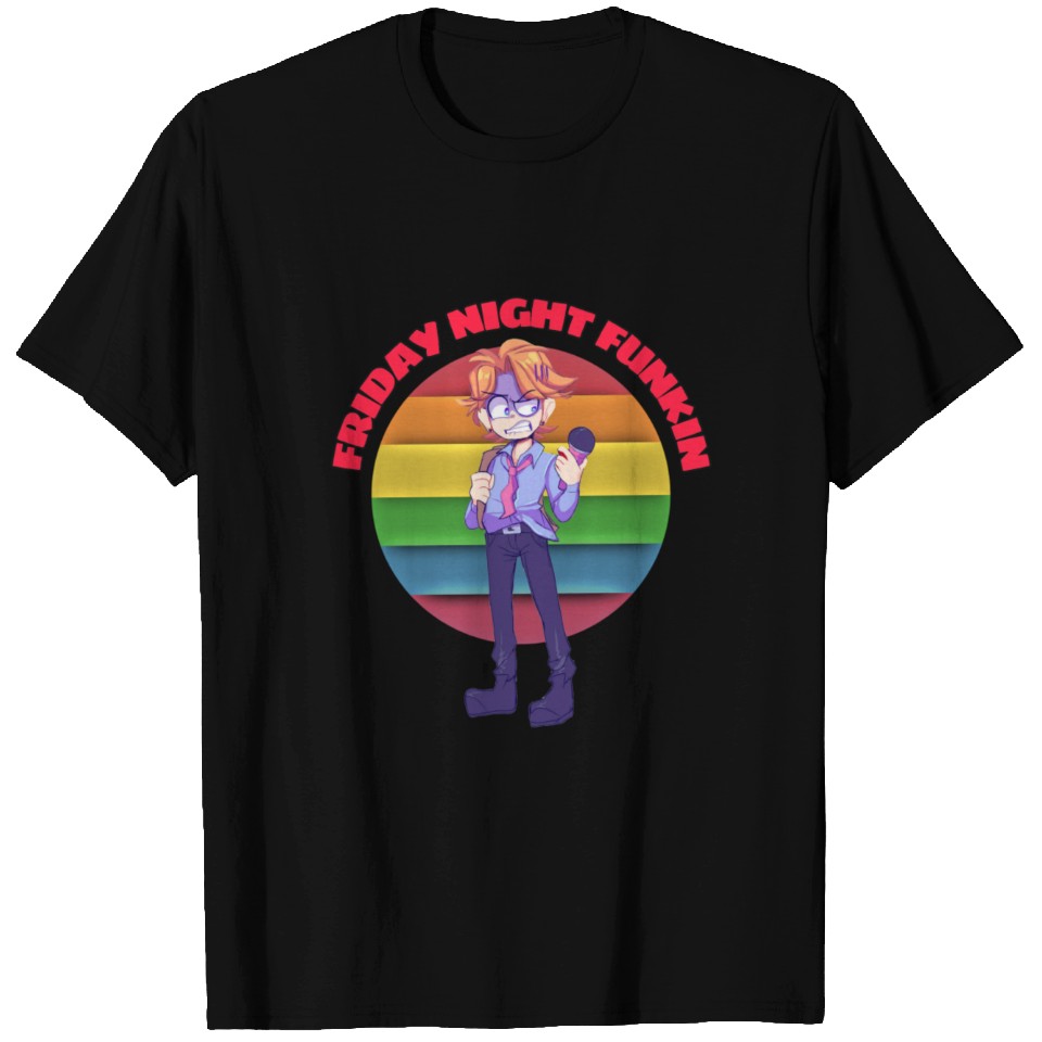Friday Night Funkin senpai best character fnf T Shirts | ID 13654888 by ...
