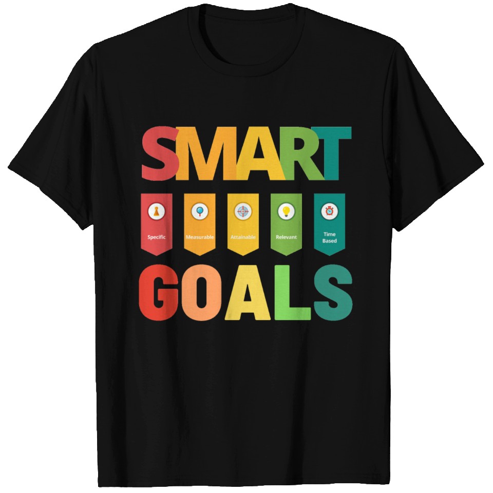 SMART GOALS T Shirts | ID 13387660 by Big Boi | Printblur