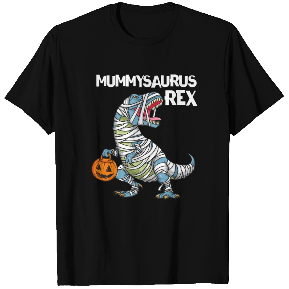 Dinosaur T-Rex Mummy Halloween T Shirts | ID 15830844 by Loantruong ...