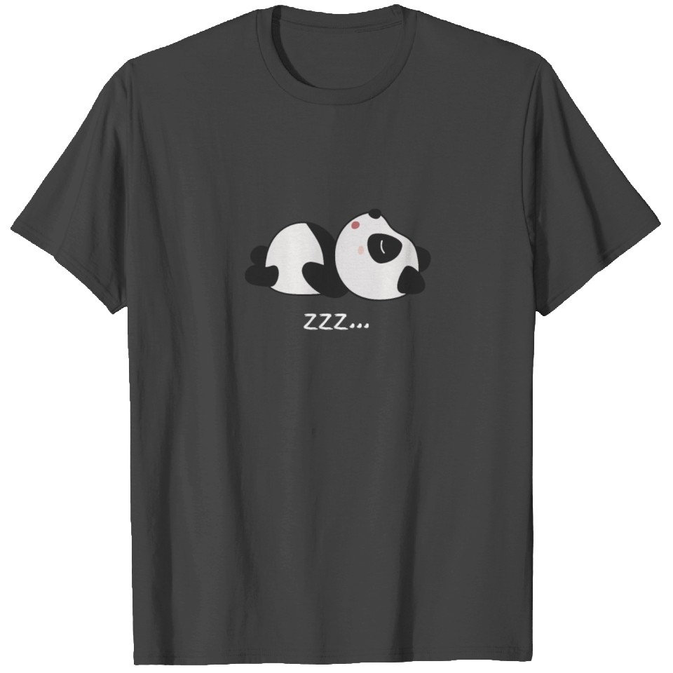 Panda Sleeping T Shirts - Funny Internet Meme Gifts W