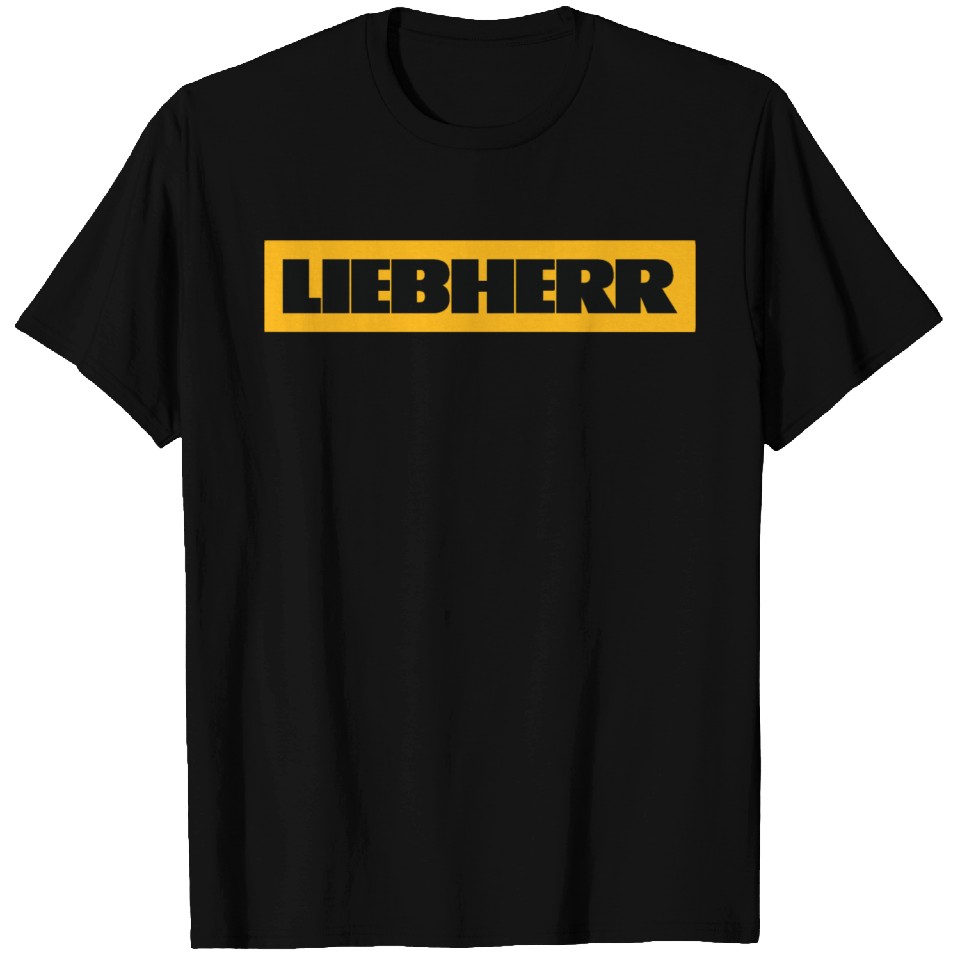 Liebherr Logo Yellow T Shirts | ID 14421625 by Big Boi | Printblur