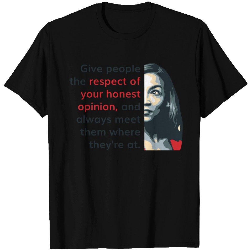 Alexandria Ocasio-Cortez Aoc Quote T Shirts | ID 14840837 by Big Boi ...