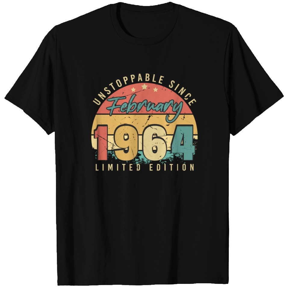 1964 February Limited Vintage T Shirts | ID 17422817 by Big Boi | Printblur