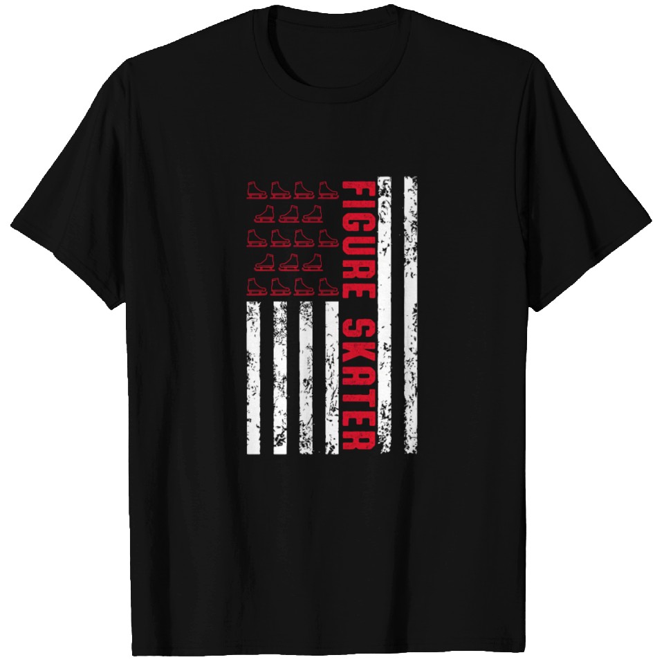 Figure Skater Inspires Ice Skating Skate Team T Shirts | ID 19401803 by ...