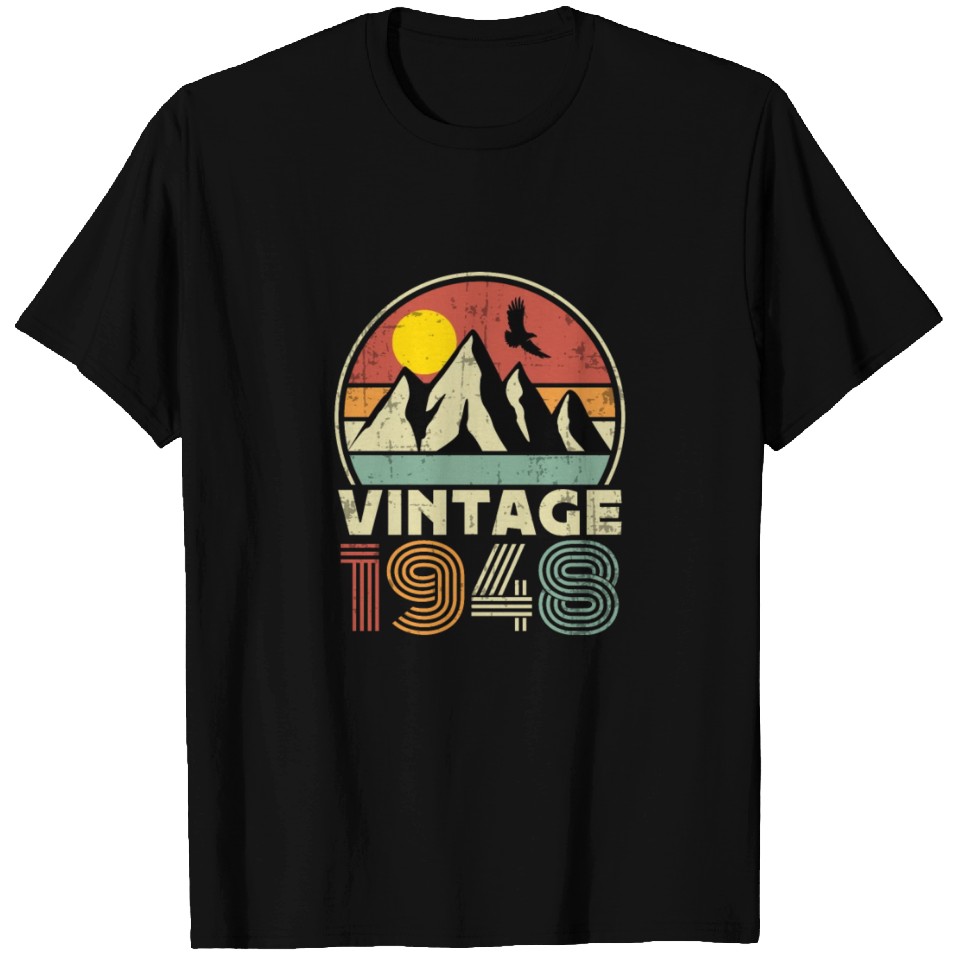 Funny Birthday Born in 1948 Limited Edition T Shirts | ID 17930590 by ...