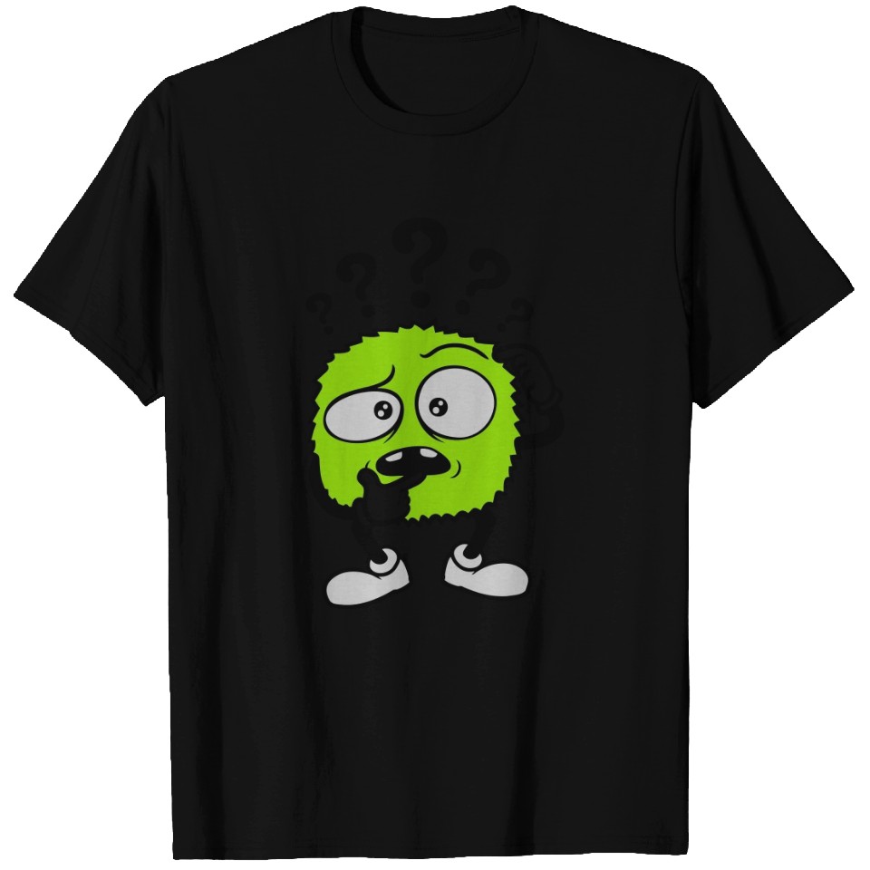 Question mark skeptical face T Shirts | ID 17622973 by Loantruong ...