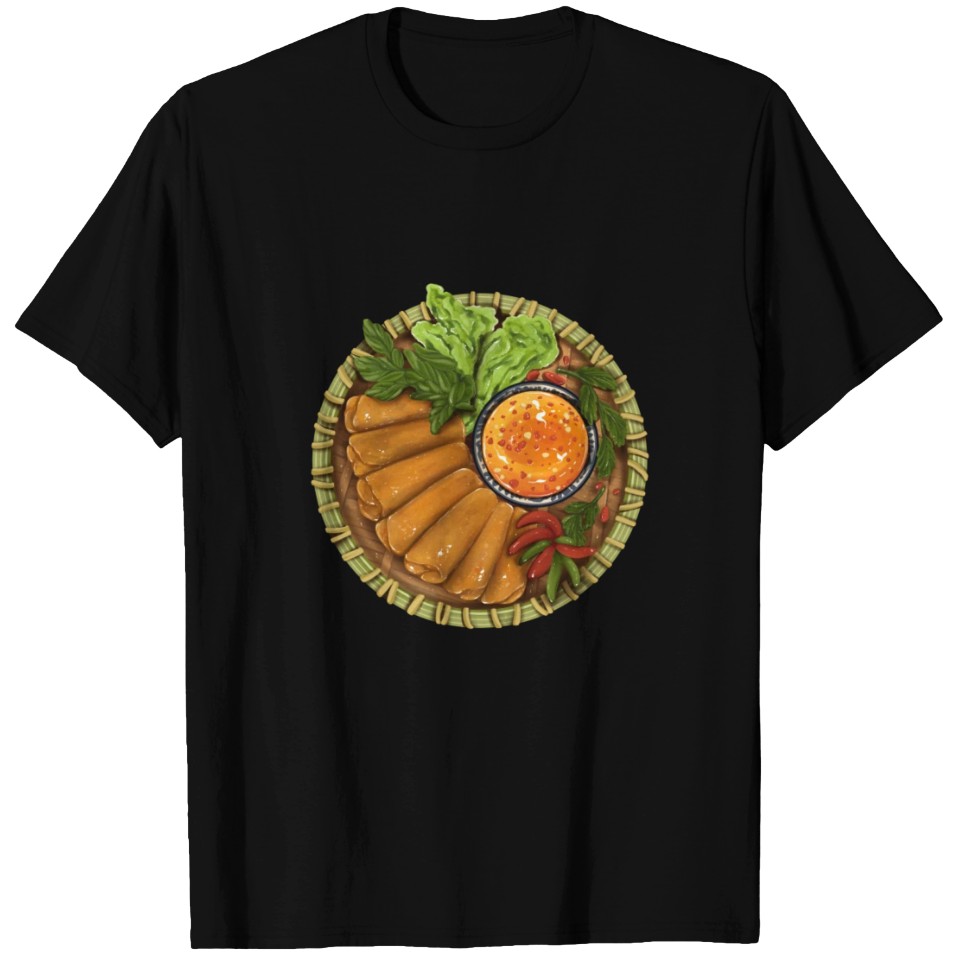 Vietnamese deep-fried spring rolls T Shirts | ID 16962614 by Big Boi ...