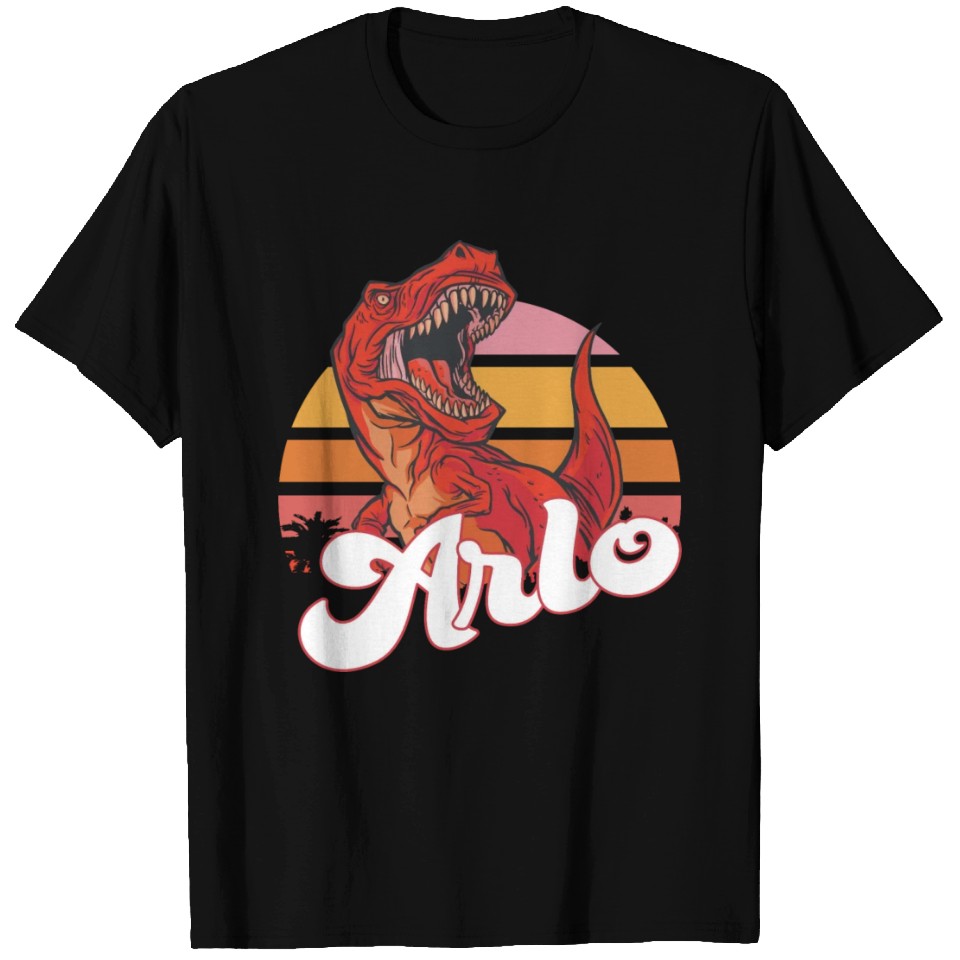 ARLO - Lovely boy name with T-REX dino T Shirts | ID 16364557 by Big ...