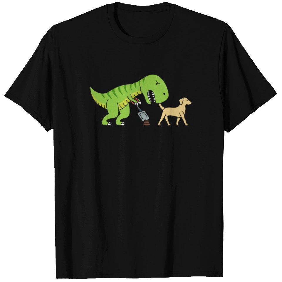 Labrador T-Rex Dinosaur Poop T Shirts | ID 16477491 by Big Boi | Printblur