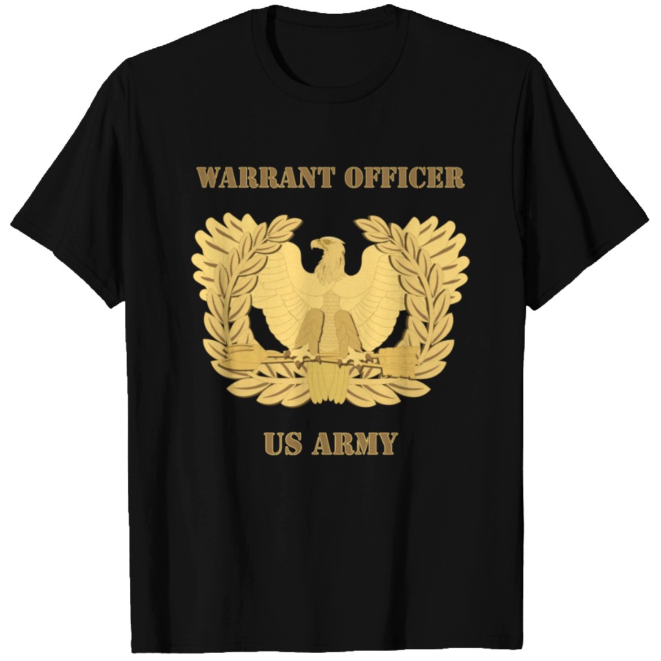 Army Emblem Warrant Officer T Shirts | ID 17148122 by Big Boi | Printblur