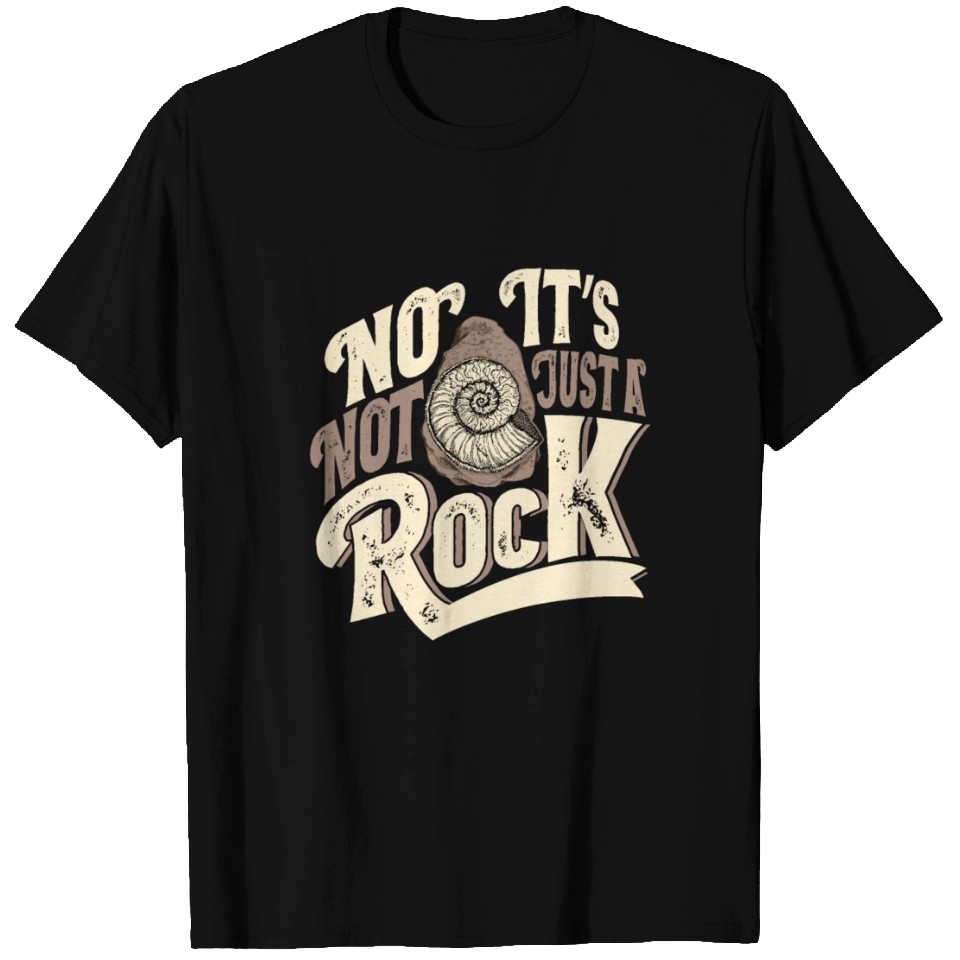 Funny Ammonites Fossils Hunter Quote T Shirts | ID 17144392 by Big Boi ...