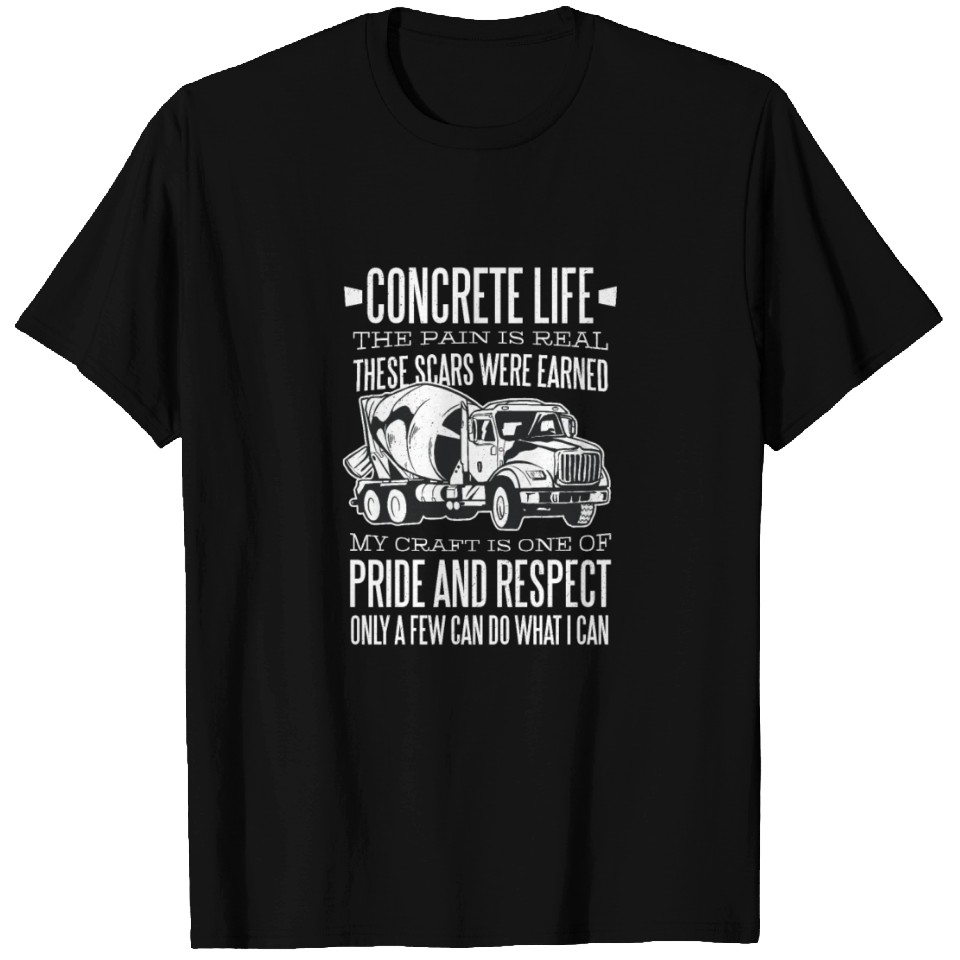 Concrete truck car Concrete truck car inspiration T Shirts | ID ...