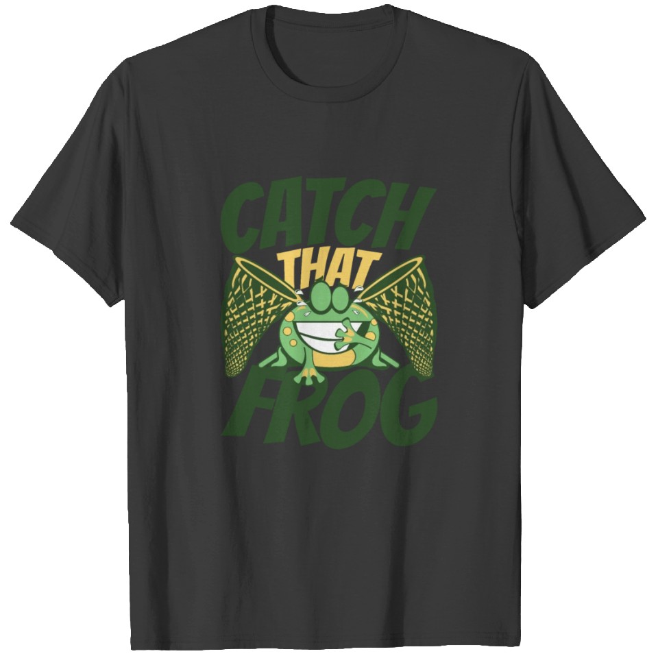 Catch That Frog Gigging Hunter Bullfrog Frog T Shirts | 29% OFF Today ...
