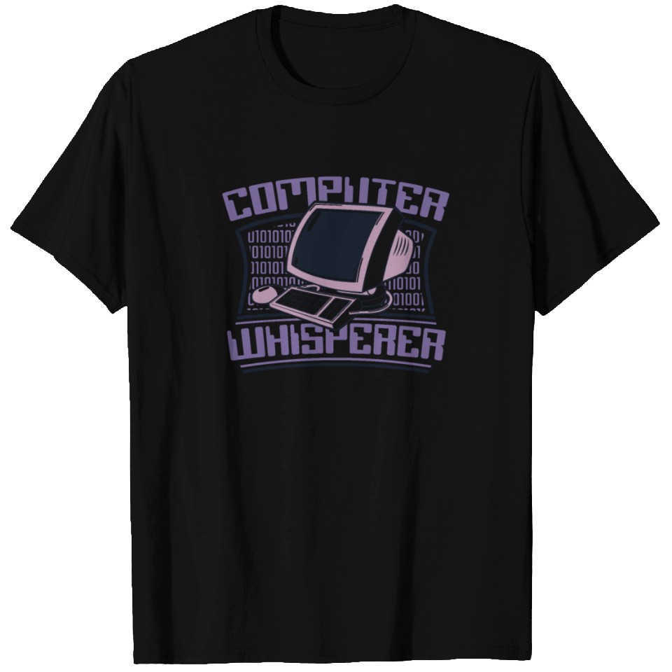 Computer Whisperer Admin IT Specialist T Shirts | ID 16253931 by Big ...