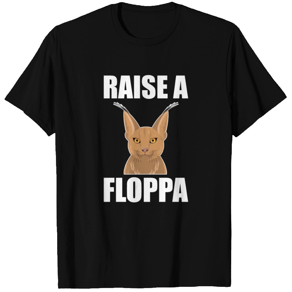 Big Floppa Caracal Cat Meme T Shirts | ID 16775653 by Big Boi | Printblur