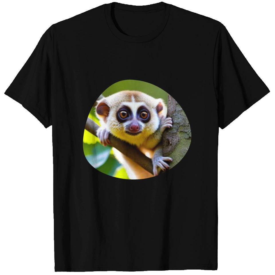 Slow Loris Making Eye Contact T Shirts | ID 16513165 by Big Boi | Printblur