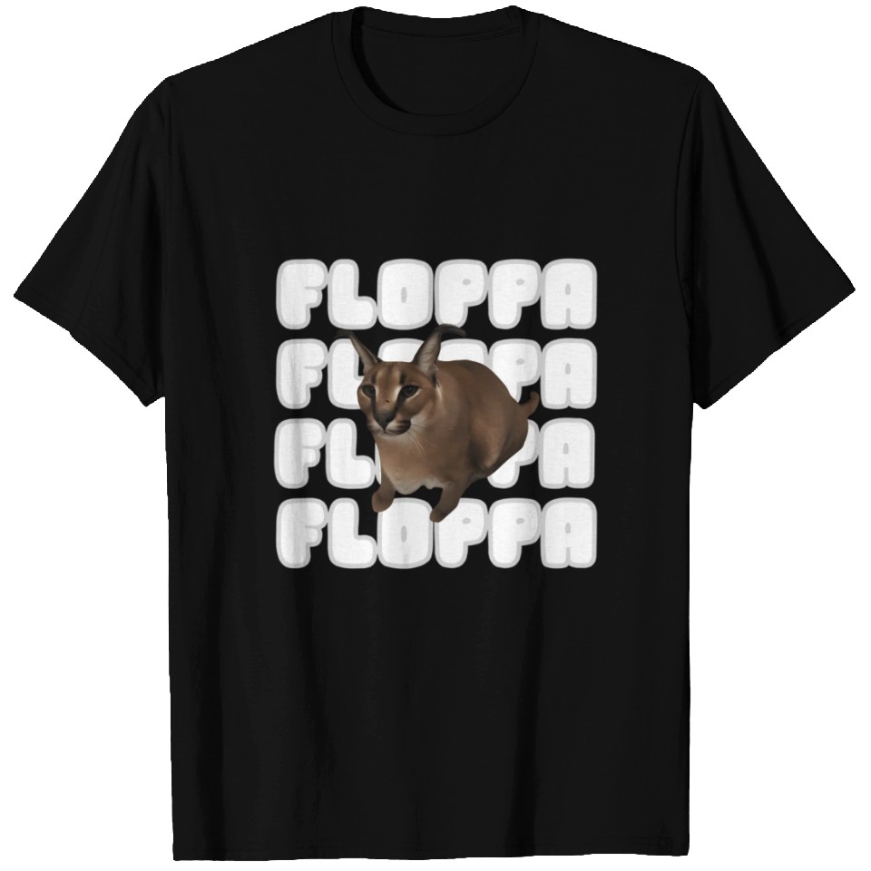 Big Floppa Meme Cat T Shirts | ID 16394898 by Big Boi | Printblur
