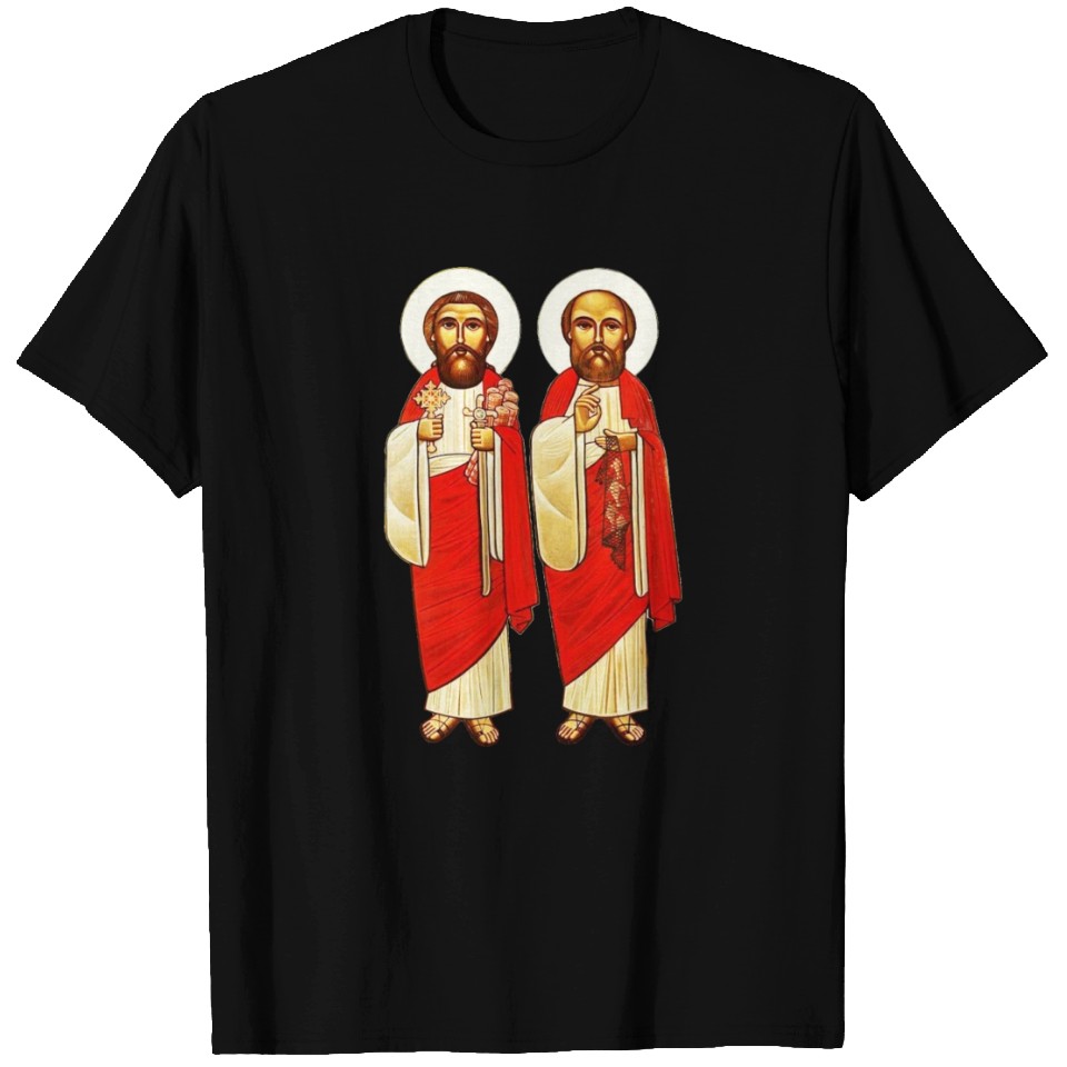 Saint Peter and Saint Paul the Apostles. Copticchu T Shirts | ID ...