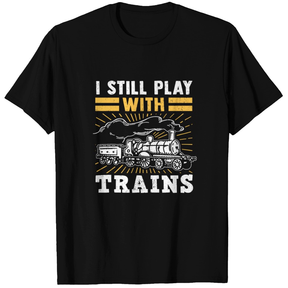 Steam Train Locomotive Model Railway T Shirts | ID 16409294 by Big Boi ...