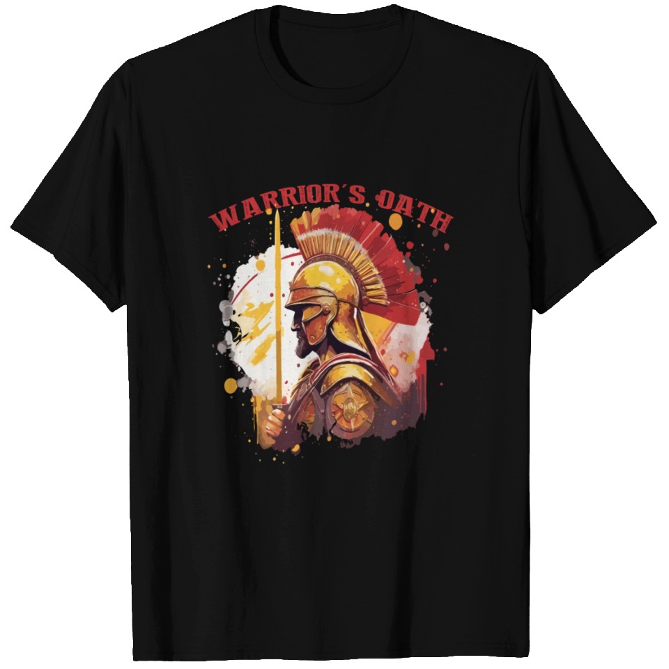 Ancient Warrior: Warrior's Oath T Shirts | ID 17535208 by Loantruong ...