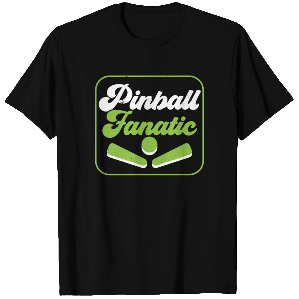Pinball Machine Arcade Game Classic Video Game T Shirts | ID 16264356 ...