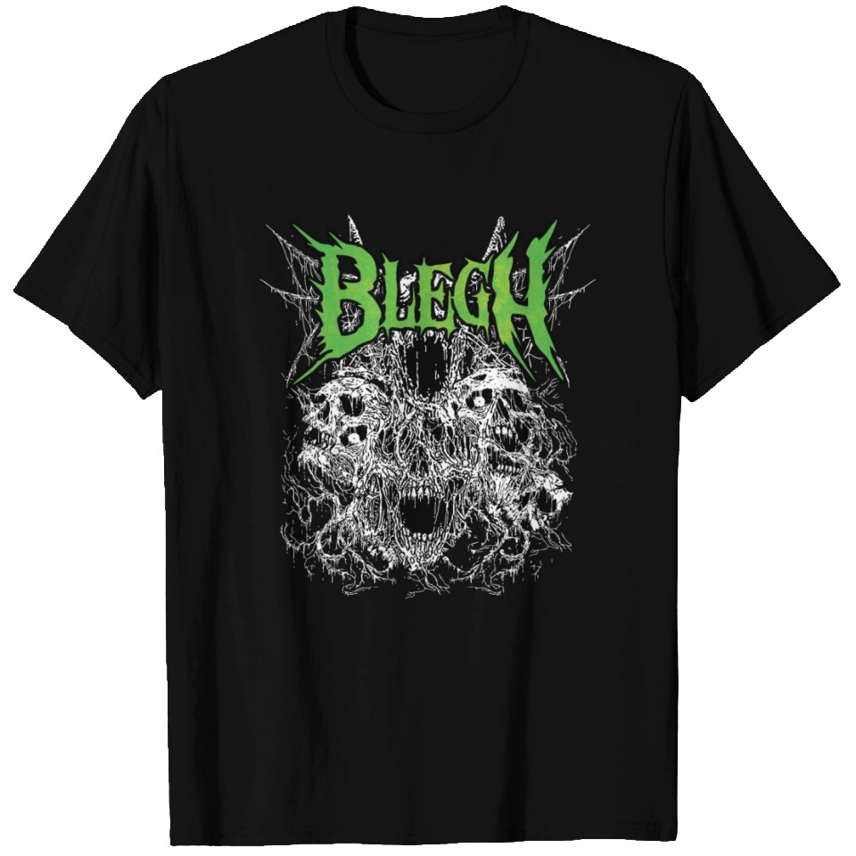 Blegh! Heavy Metal Skulls Design, Death Metal T Shirts | ID 16765919 by ...
