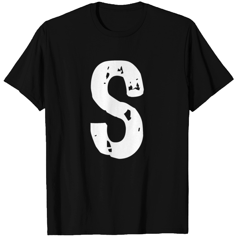 Alphabet S, Letter S T Shirts Language Gift | ID 17748249 by Big Boi ...