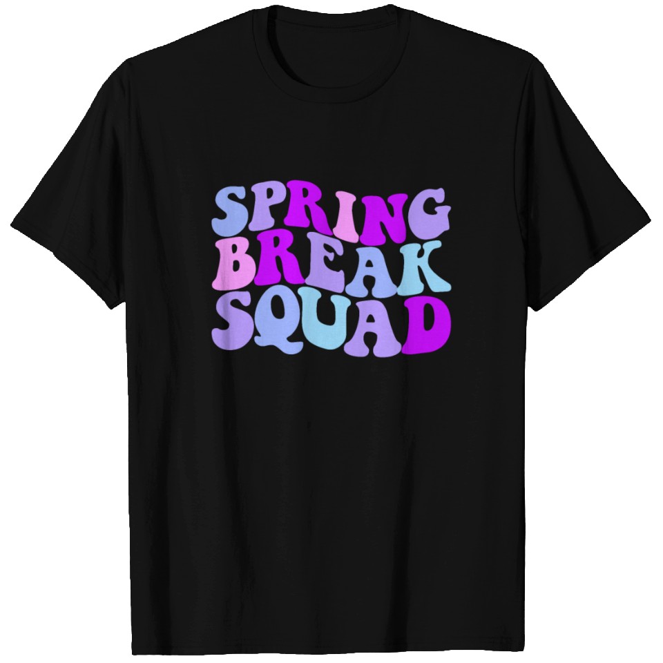 Spring Break Squad Women's Spring Break 2025 T Shirts | ID 17775478 by ...