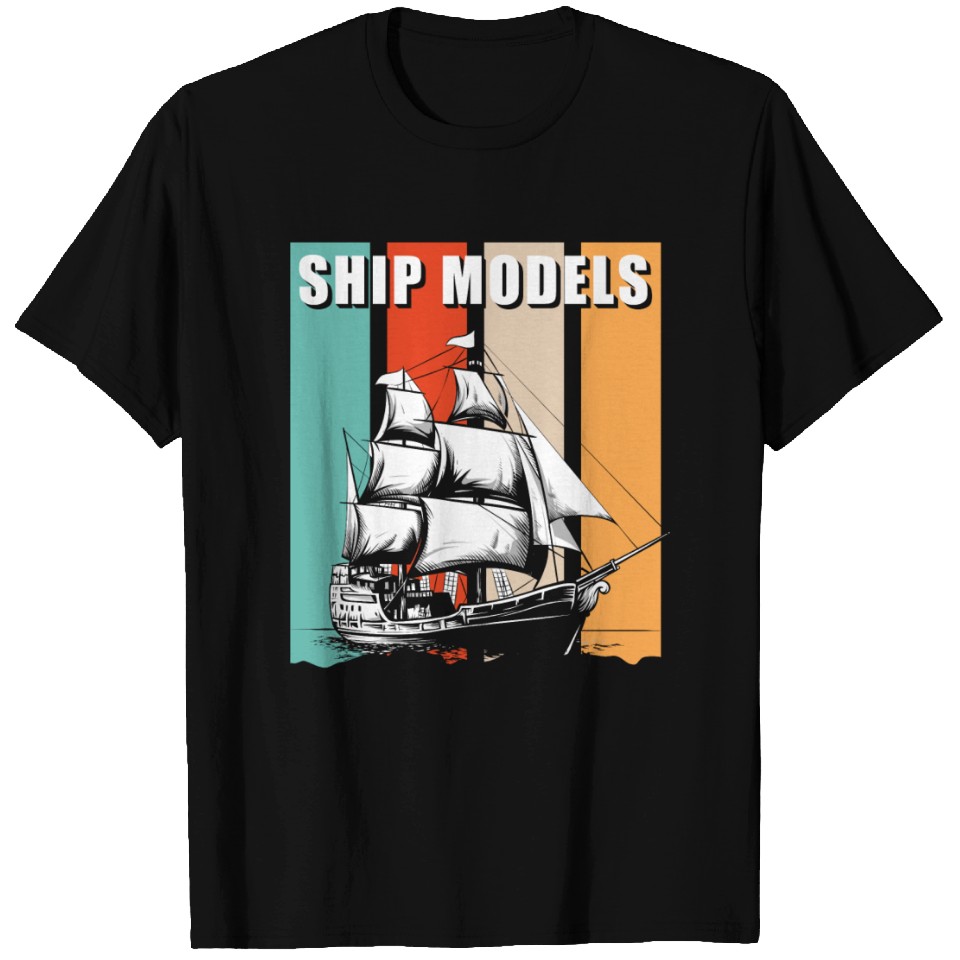 Model Ship Ship Model Sailboat Rc Boat T Shirts | ID 15899646 by Big ...