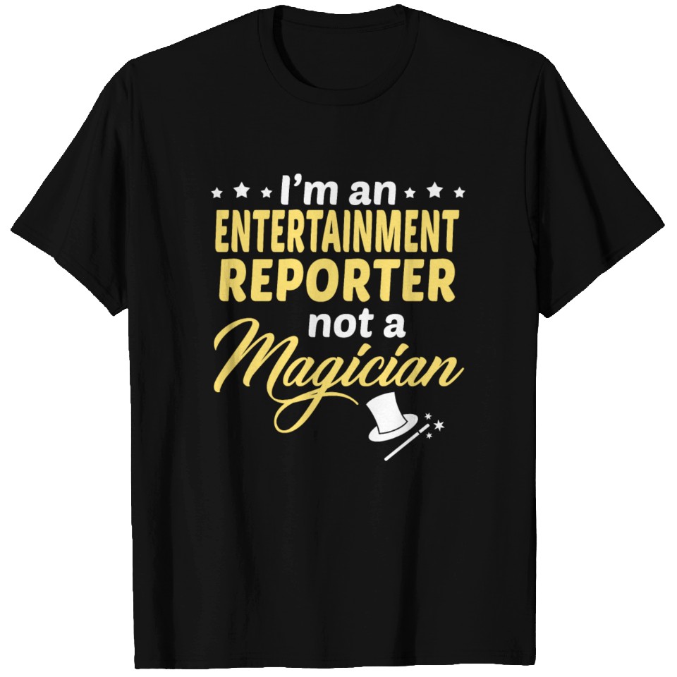 Entertainment Reporter T Shirts | ID 14286777 by Loantruong | Printblur