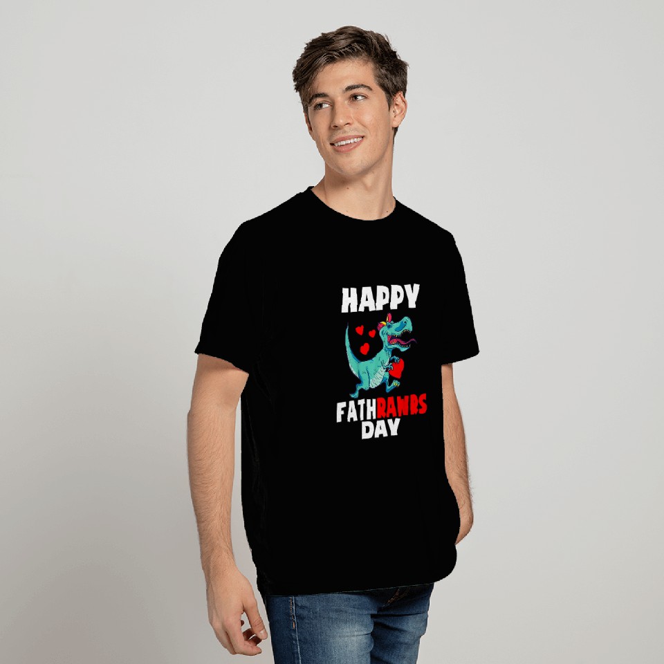 Dinosaur Dino Kids Happy Fathers Day Son Trex Dinosaur Rawr Dad Toddler ...